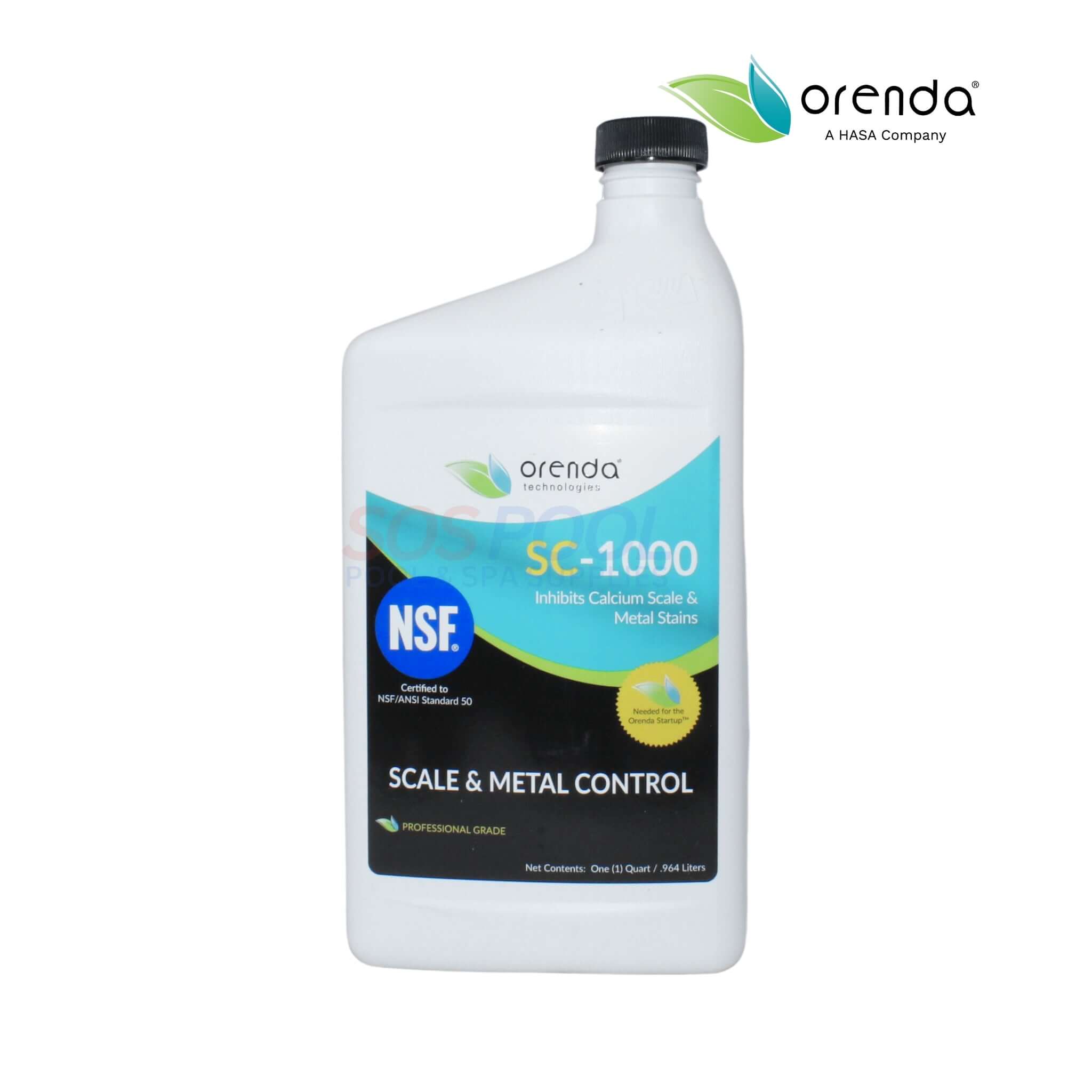 Orenda SC-1000 Pool Water Scale and Metal Control | 32 oz | ORE-50-102