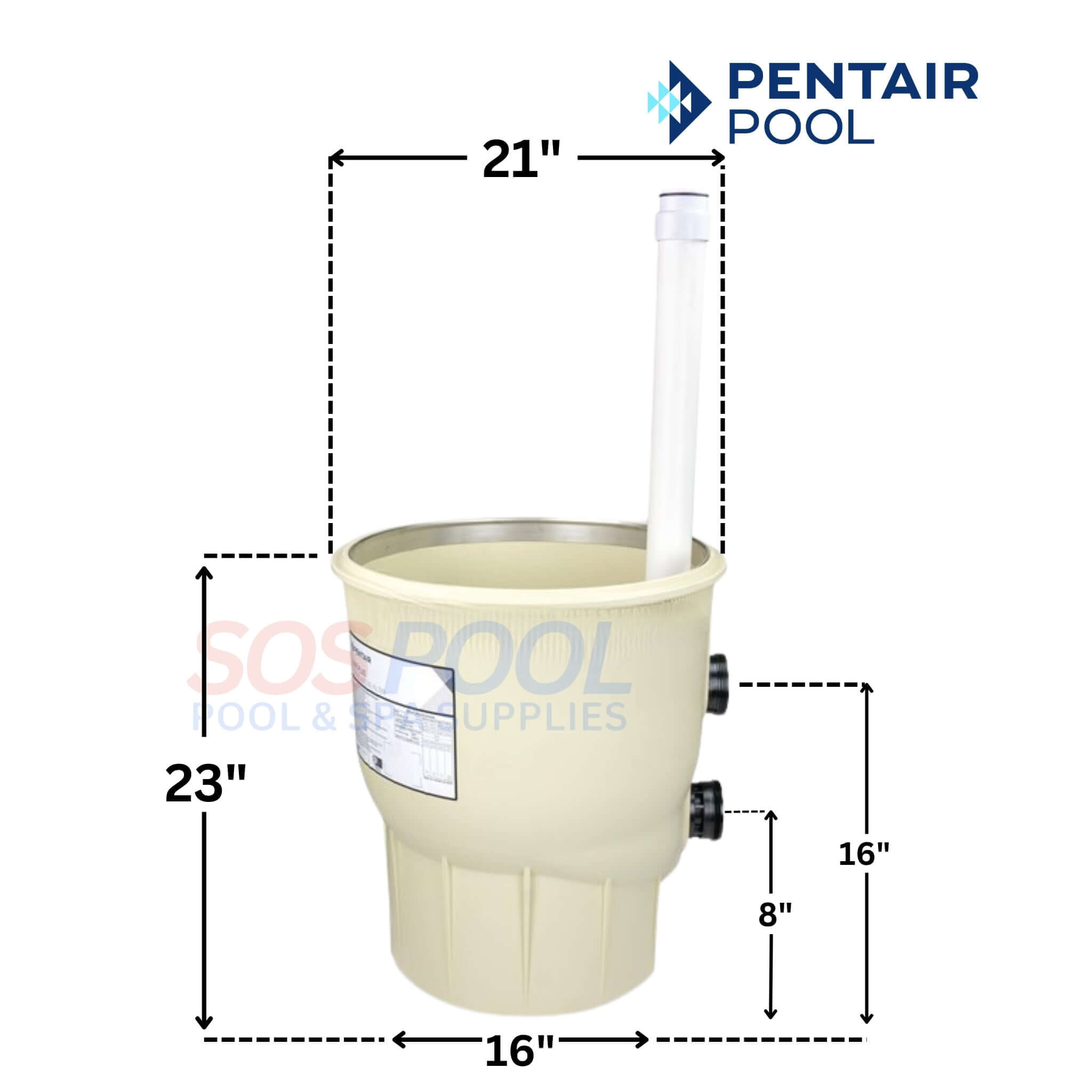 Pentair FNS Plus Tank Bottom Assembly | FNS 60 Square Feet Tank Bottom