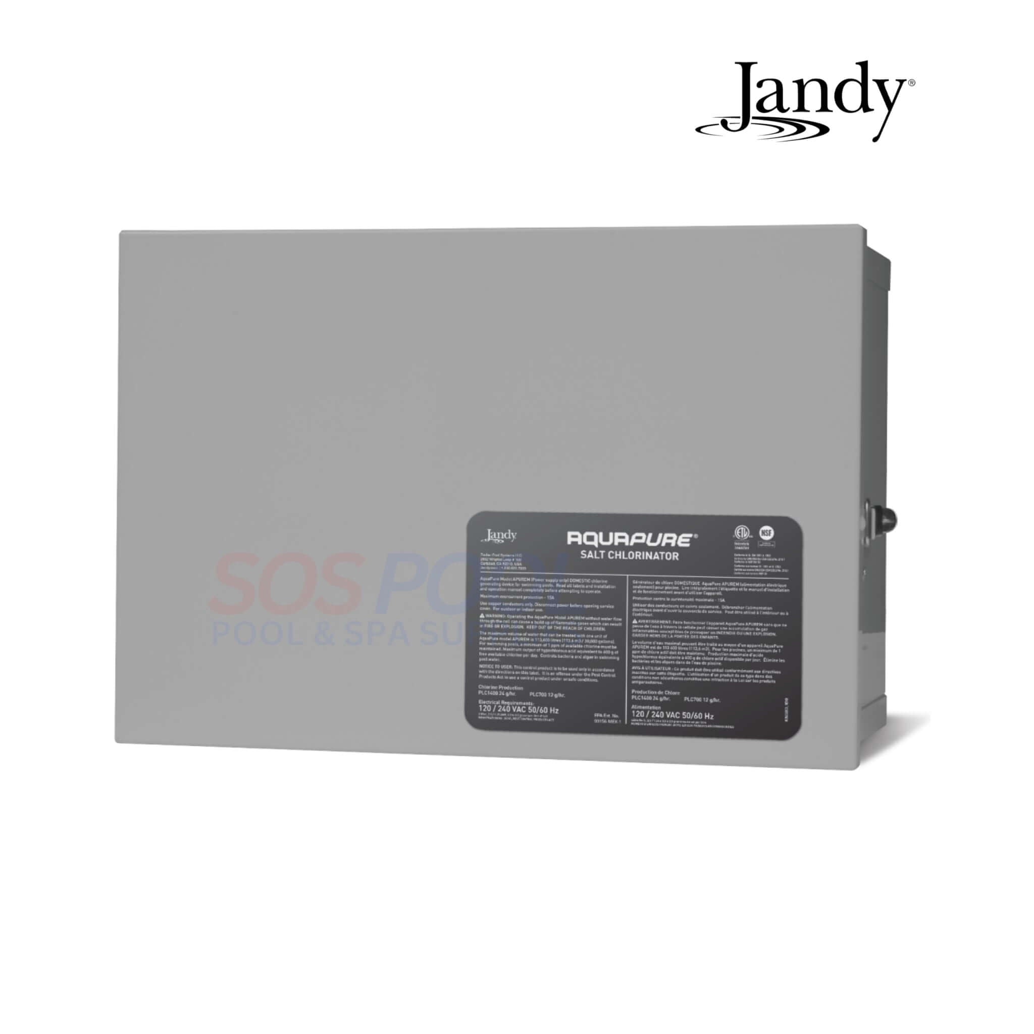 APUREM | Jandy AquaPure Salt System Power Center