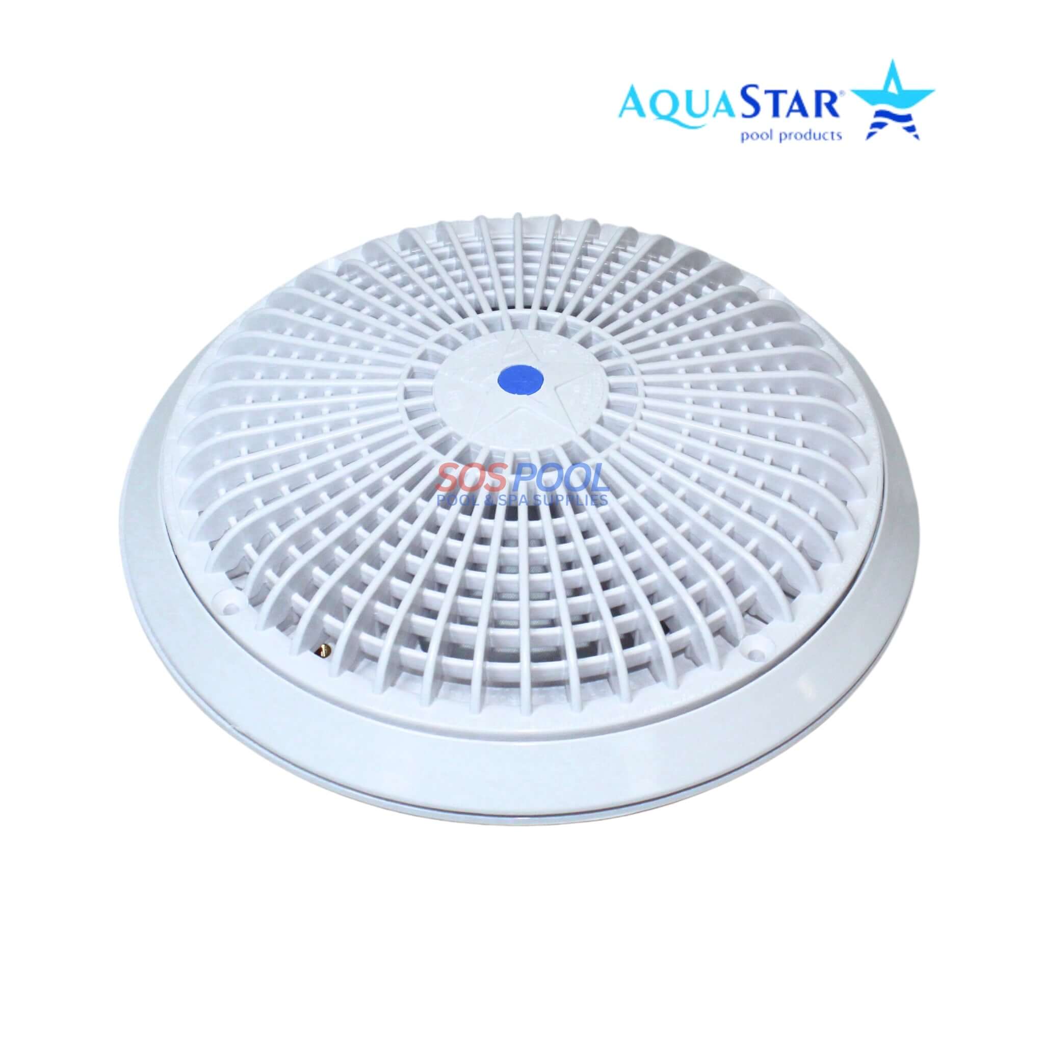 AquaStar 10" Round Main Drain Cover with Adapter | A10RCFR101