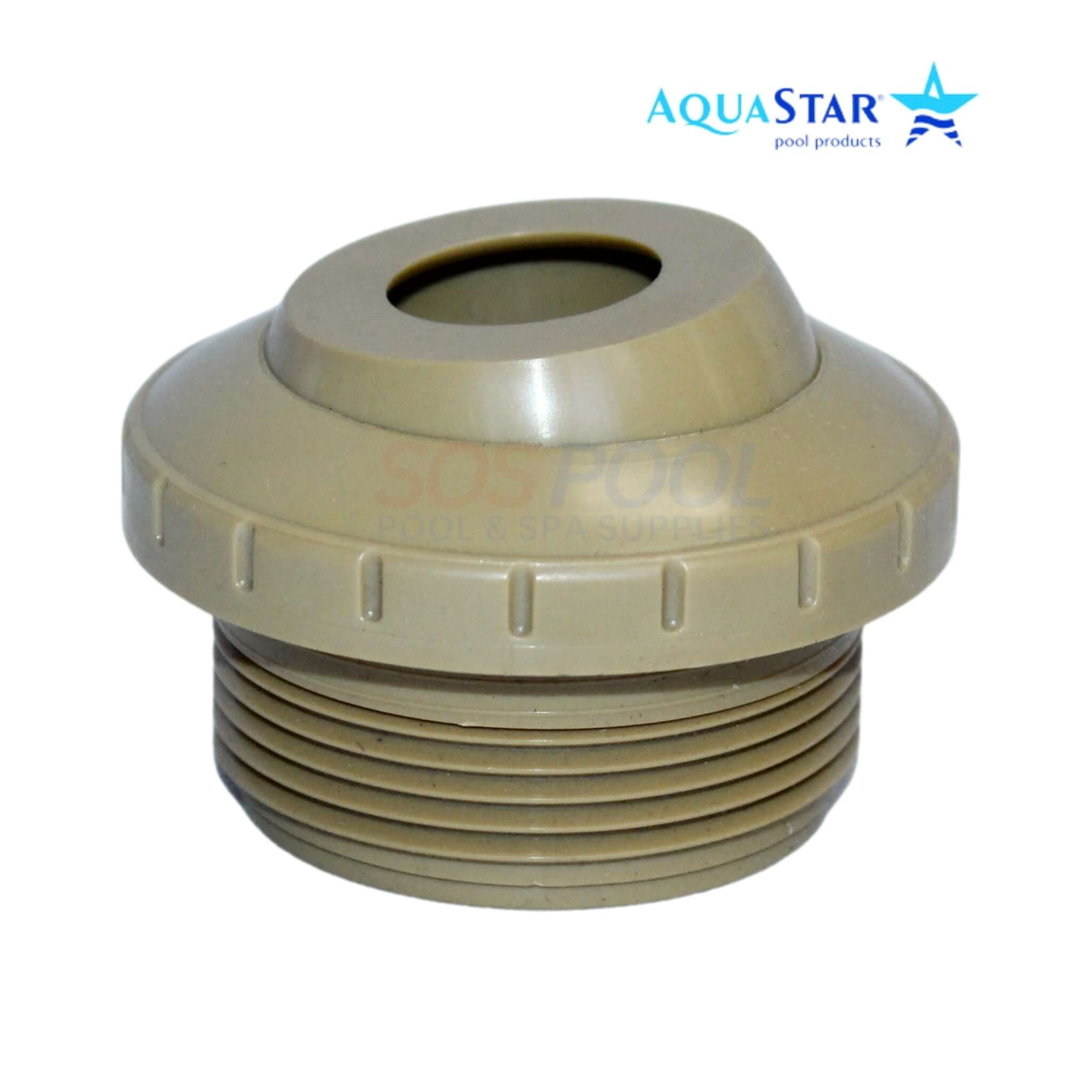 AquaStar Directional Eyeball Fitting | 1.5" MPT | 0.75" Eye | Tan | 82