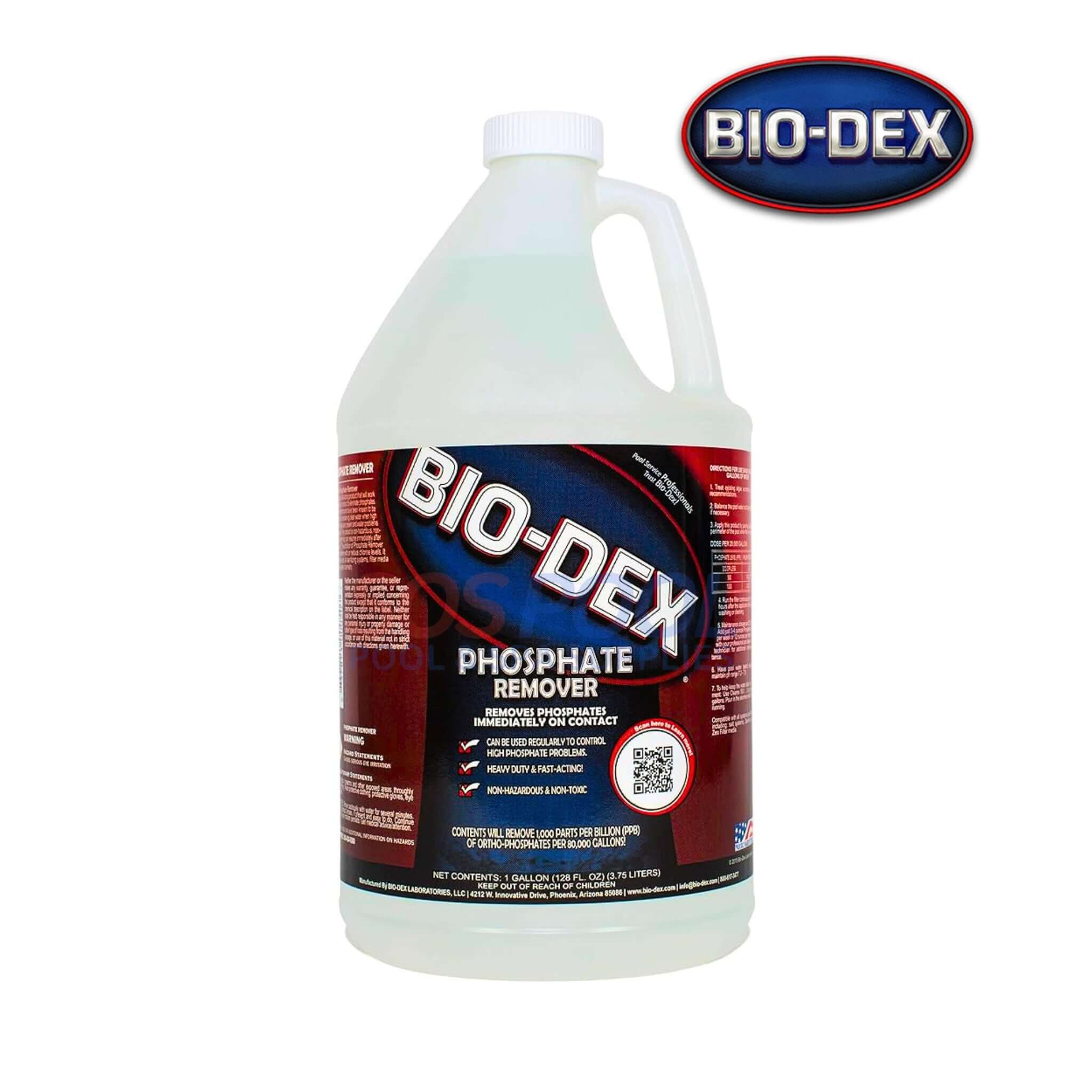 Bio-Dex Phosphate Remover | 1 Gallon | PHOS04