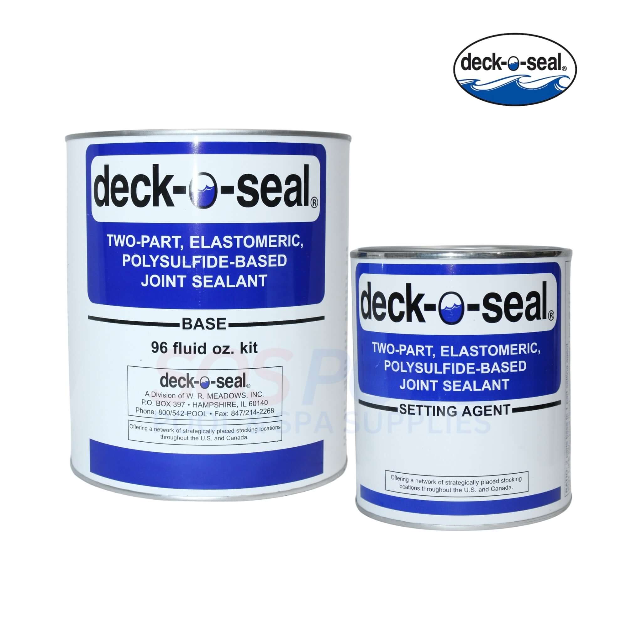 Deck-O-Seal Pour Grade Joint Sealant Kit Gray | 96 oz | 4701032