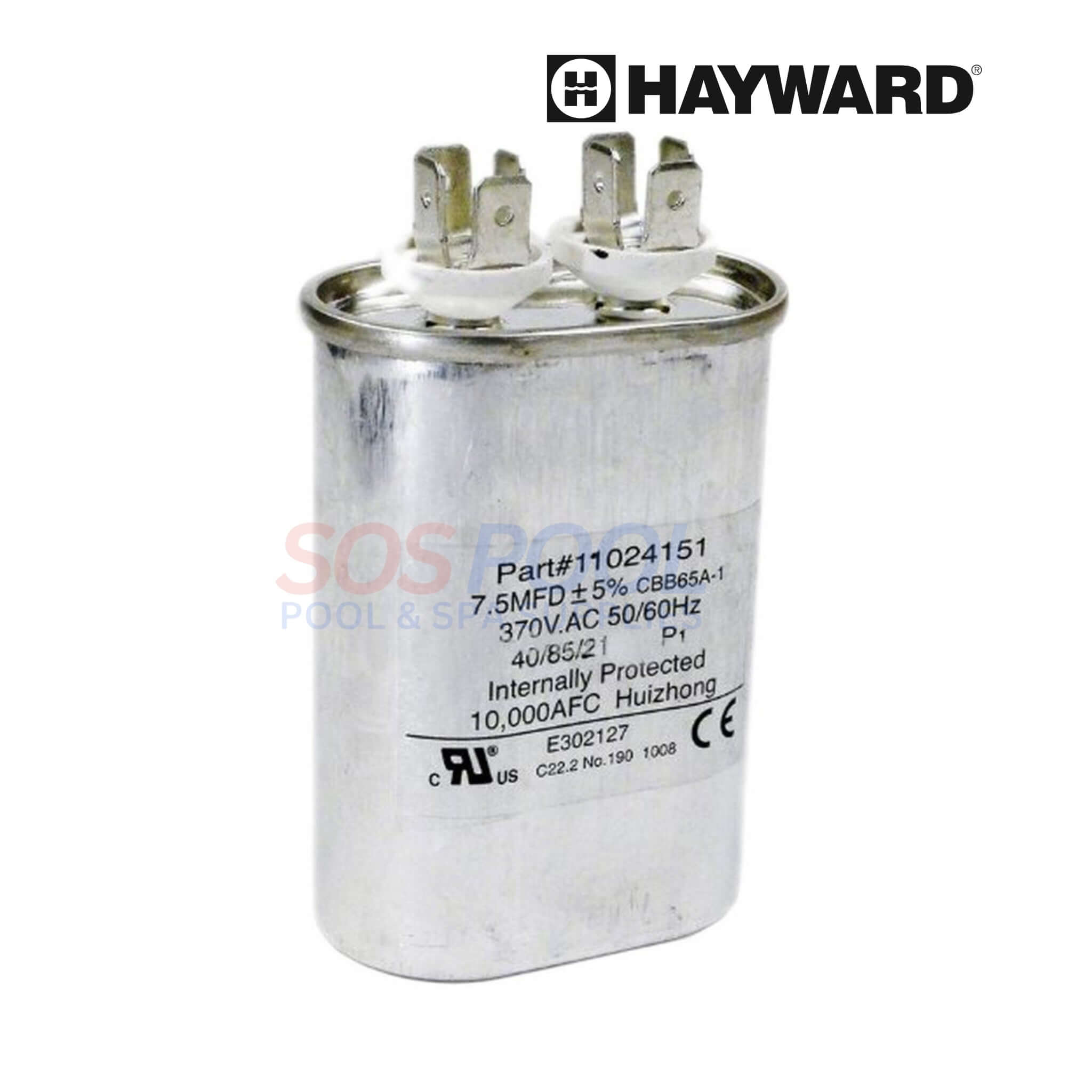 Hayward Fan Run Capacitor For HeatPro Heat Pumps | HPX11024151