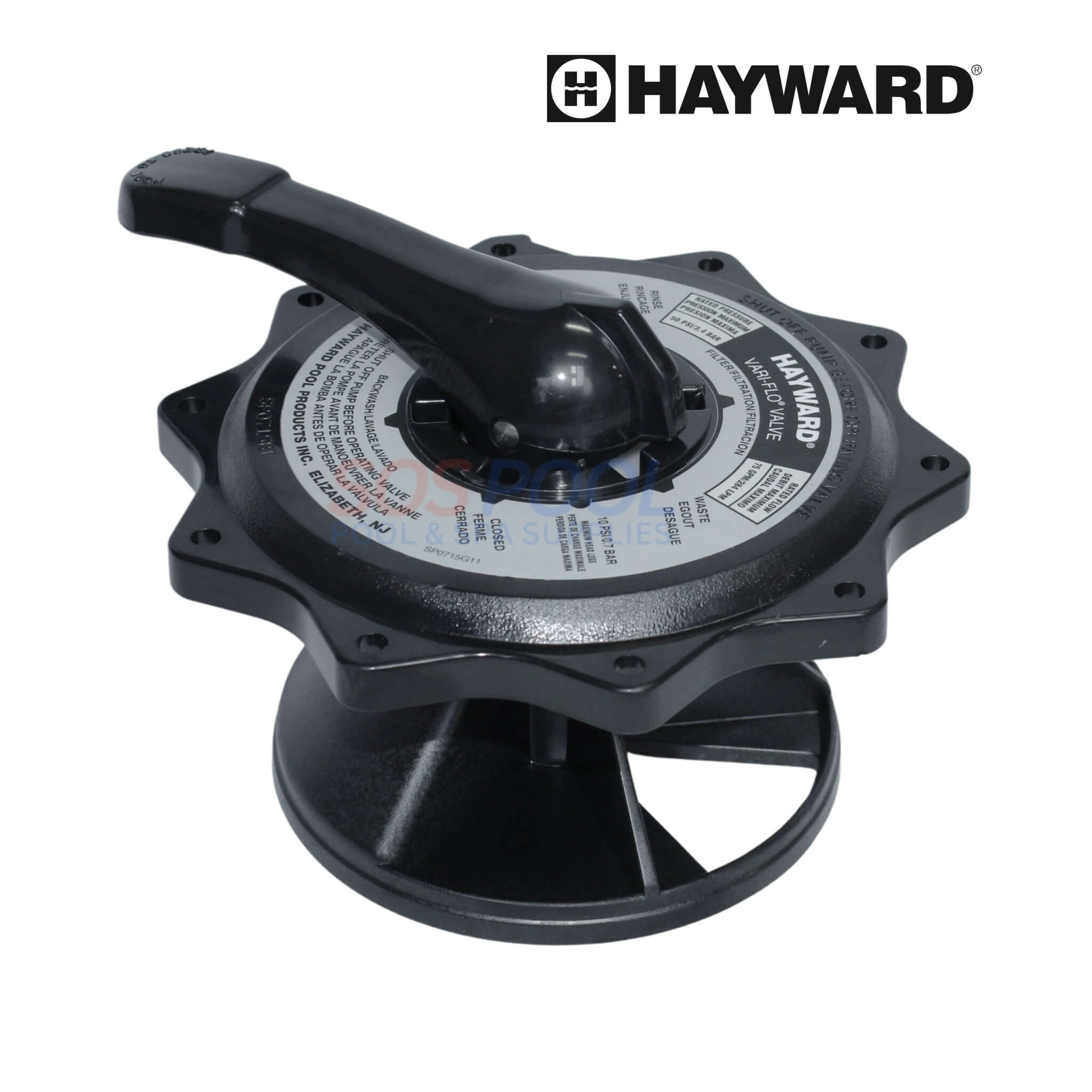 Hayward Key Cover & Handle For Vari-Flo Valves | SPX0715BA3