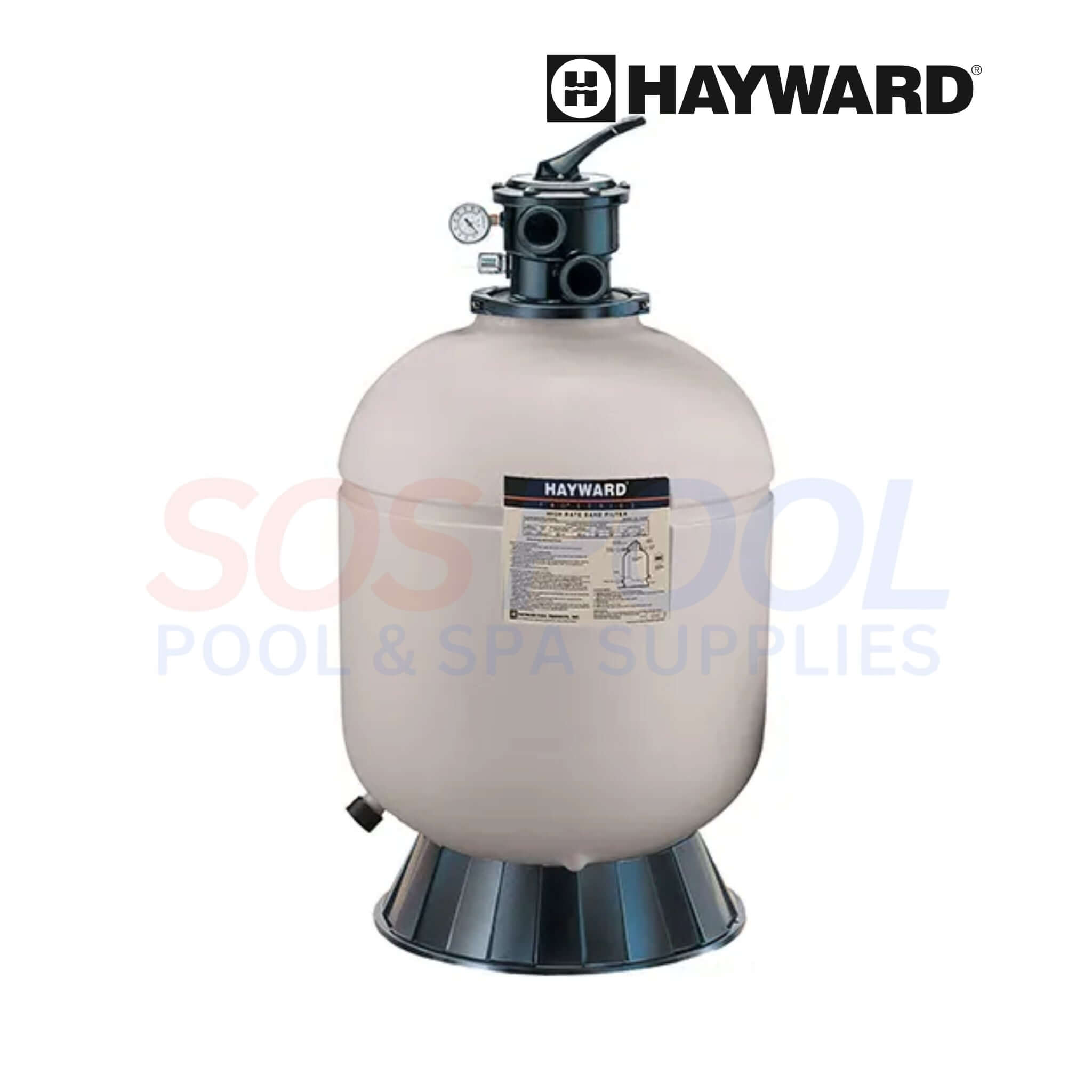Hayward ProSeries 21" Sand Filter With Top Mount Multiport Valve | W3S