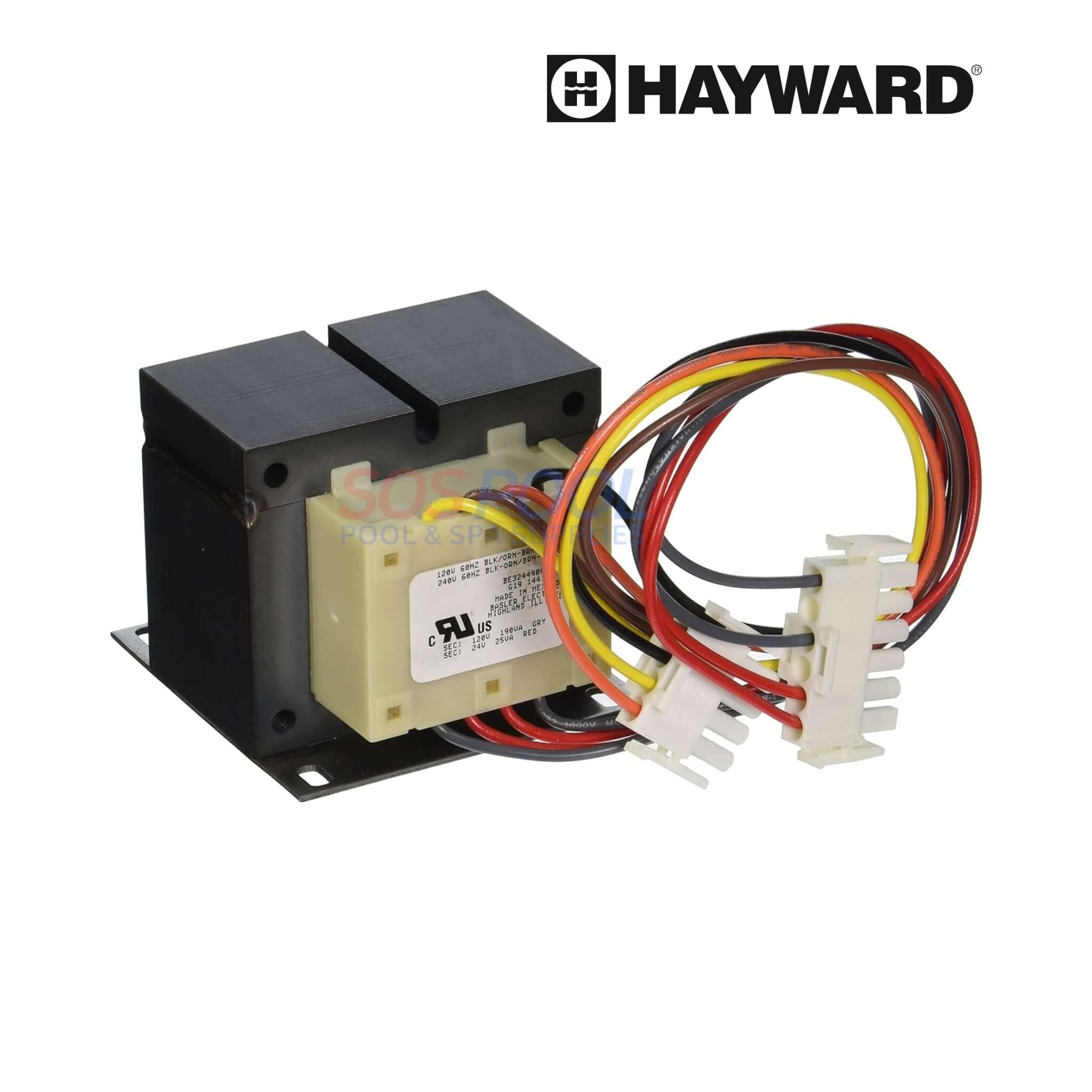 Hayward Transformer For Universal H-Series Heaters | 120/240V to 24 Va
