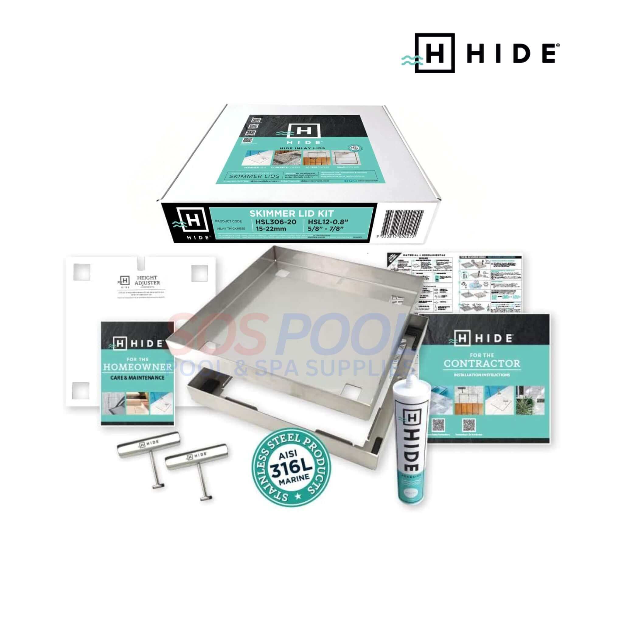 Hide Skimmer Cover Lid Replacement | Pool Skimmer Lids | Luxury Drain