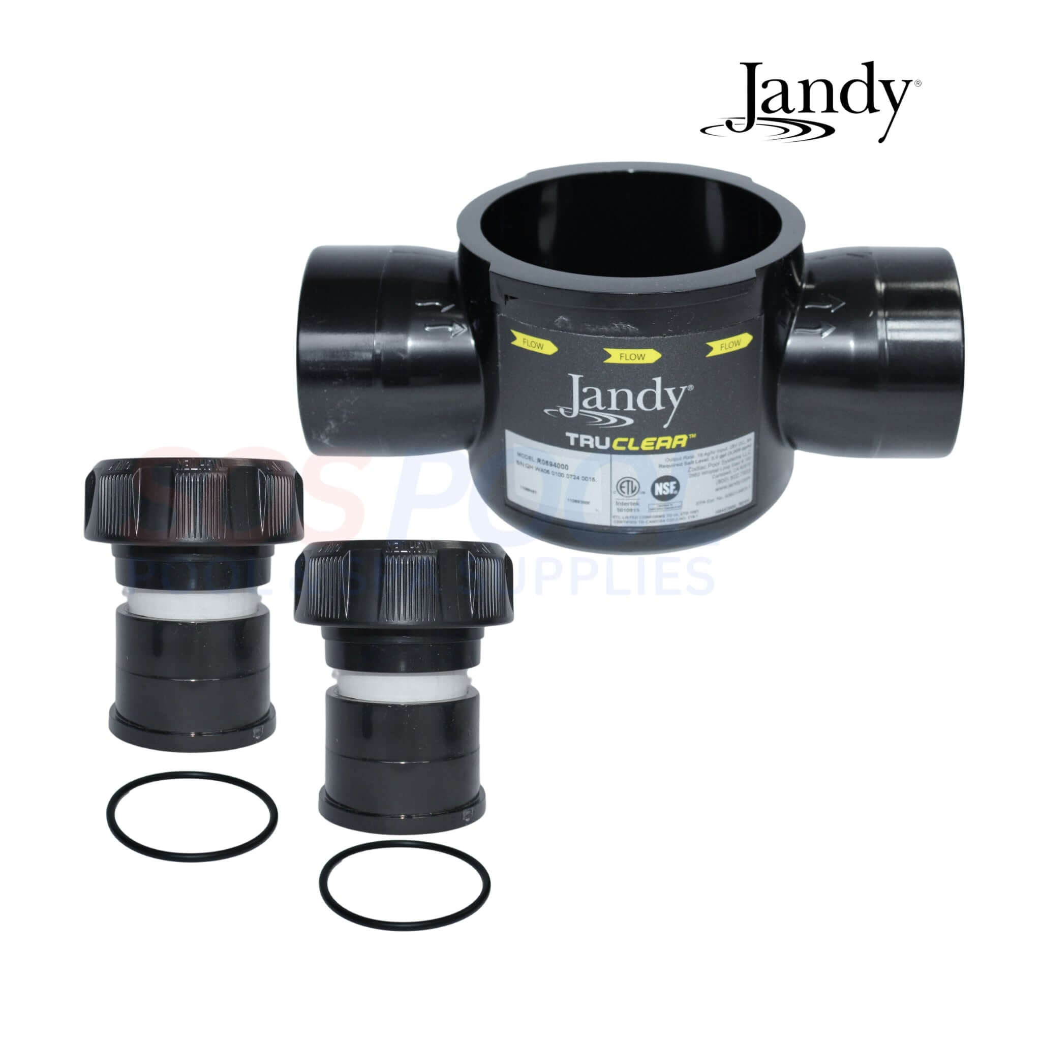 Jandy Housing With Unions For TruClear Salt Systems | R0694000