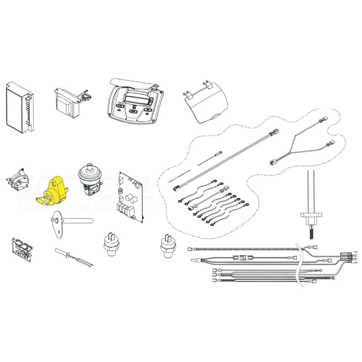 Jandy Vent Fusible Link For LXi JXi and Legacy LRZ Heaters | R0524300