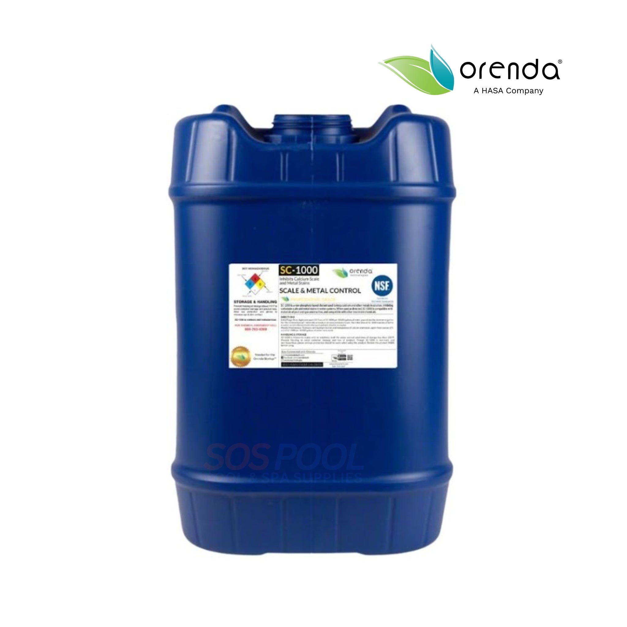 Orenda SC-1000 Pool Scale and Metal Control | 5 GAL | ORE-50-119