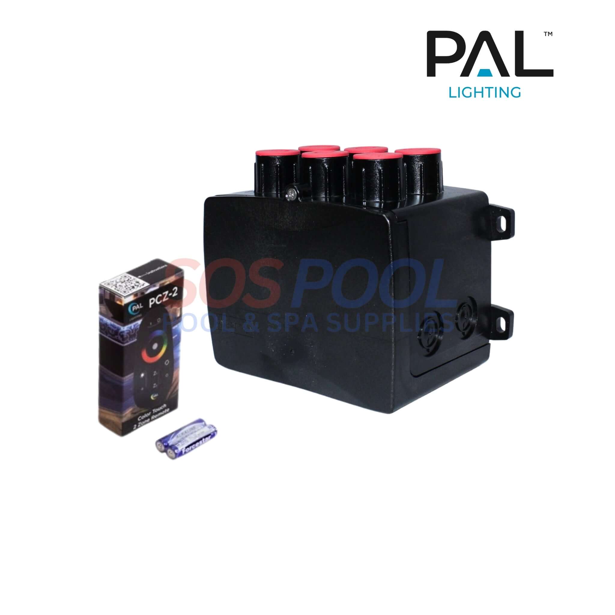 PAL Lighting Receiver Driver Transformer With Remote | Single Zone | 6