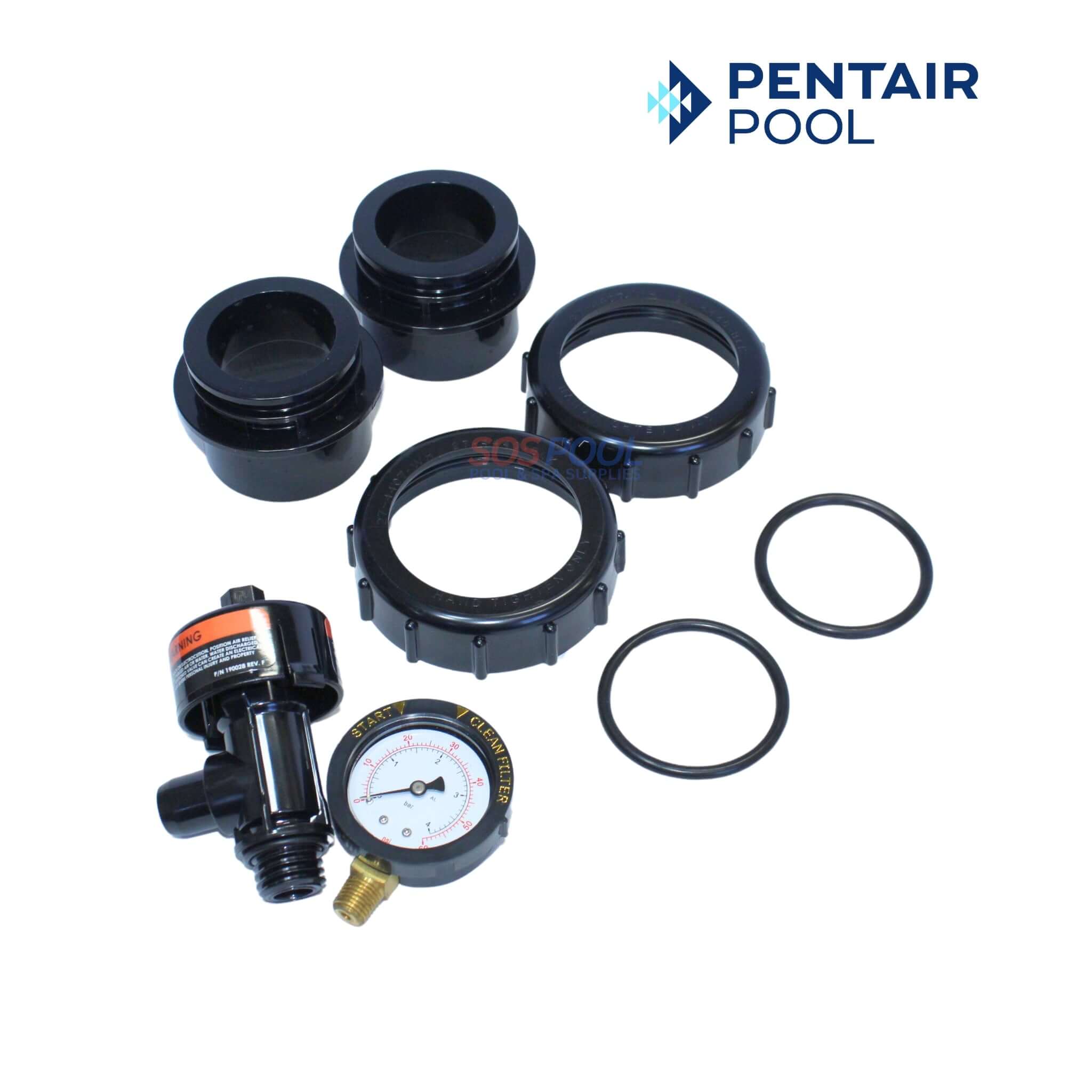 Pentair Clean and Clear Filter Parts Kit | Complete Air Relief Valve a