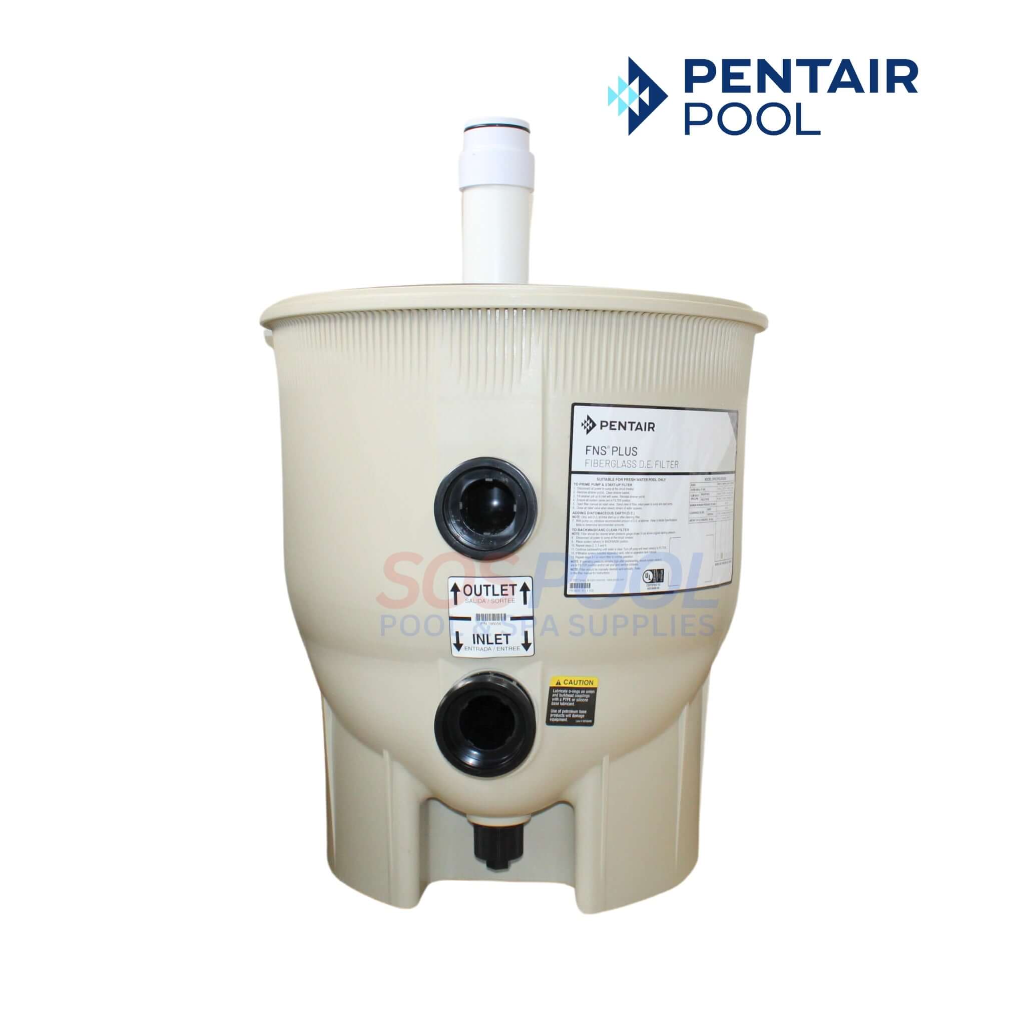 Pentair FNS Plus Tank Bottom Assembly | FNS 36 Square Feet Tank Bottom