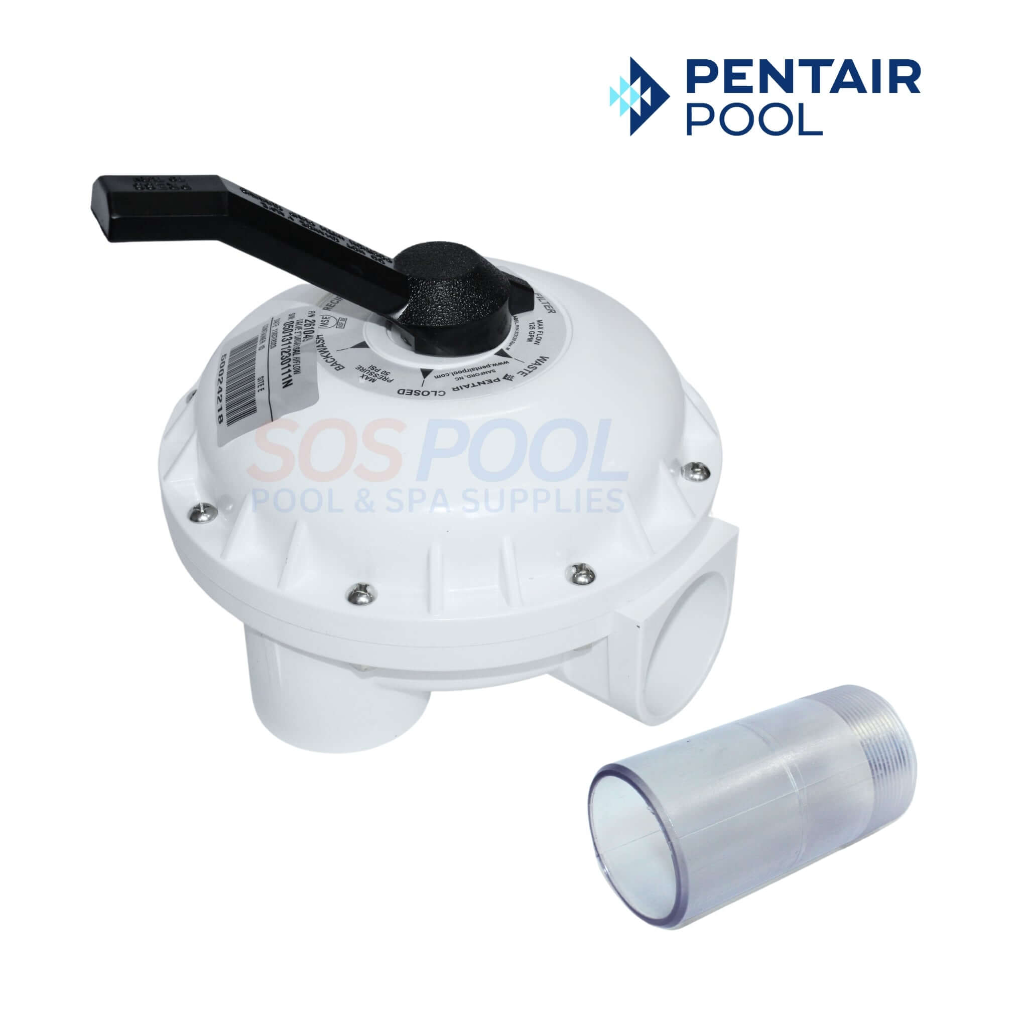 Pentair HiFlow Multiport Valve For FNS Plus Filters | 2" | 261049