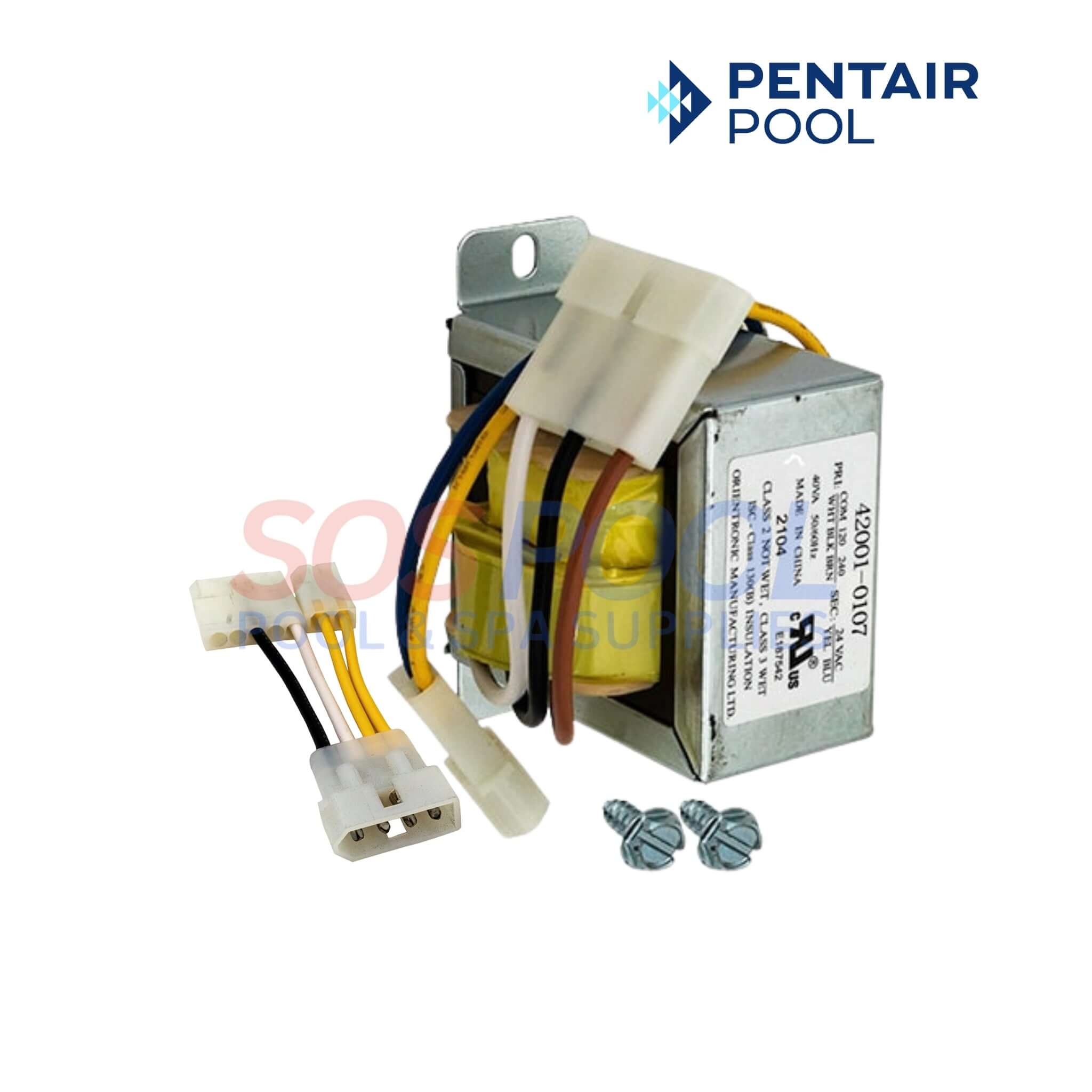 Pentair Transformer with Dual & Single Adapter For MasterTemp and Max-