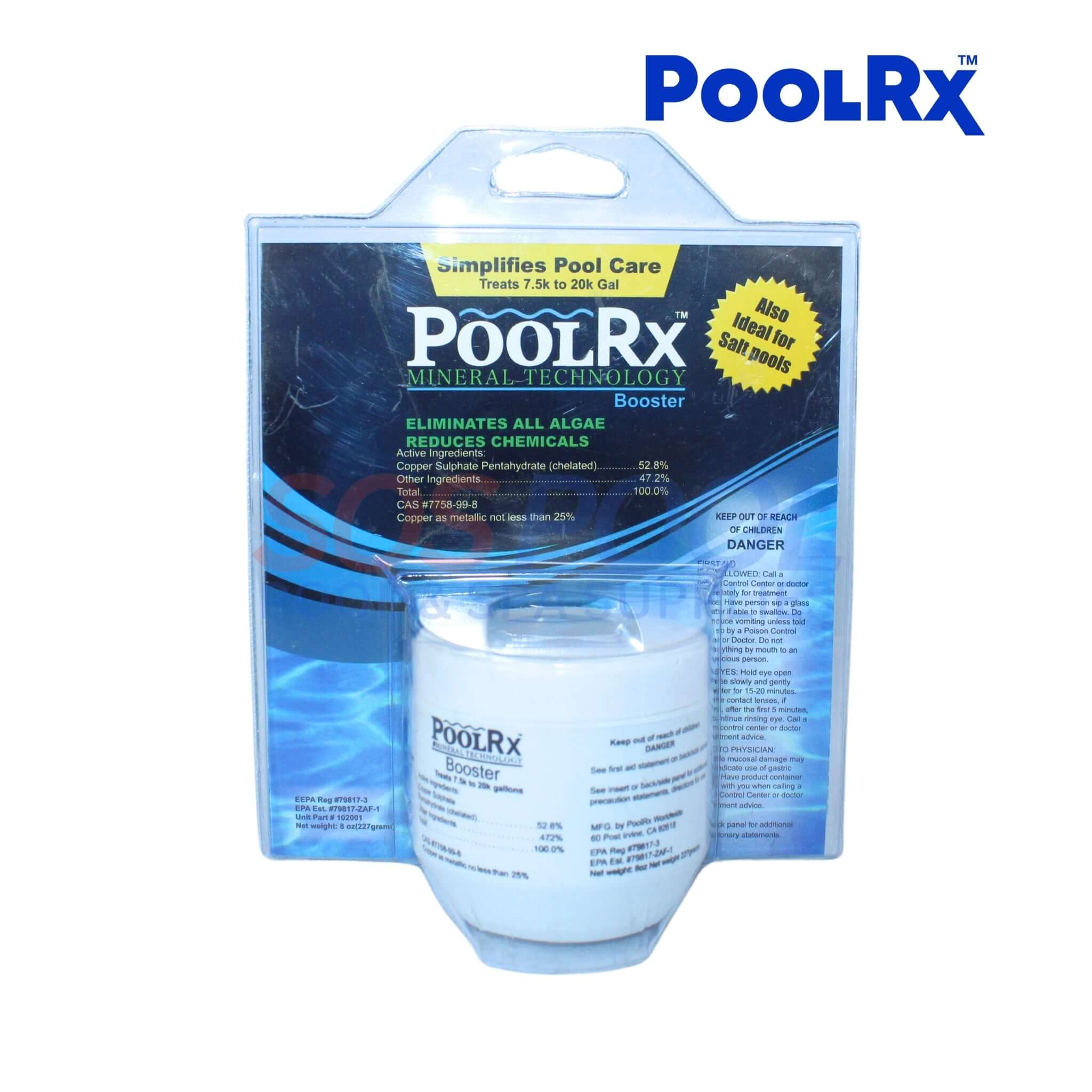 PoolRX Mineral Booster | 7.5k - 20k | 102001