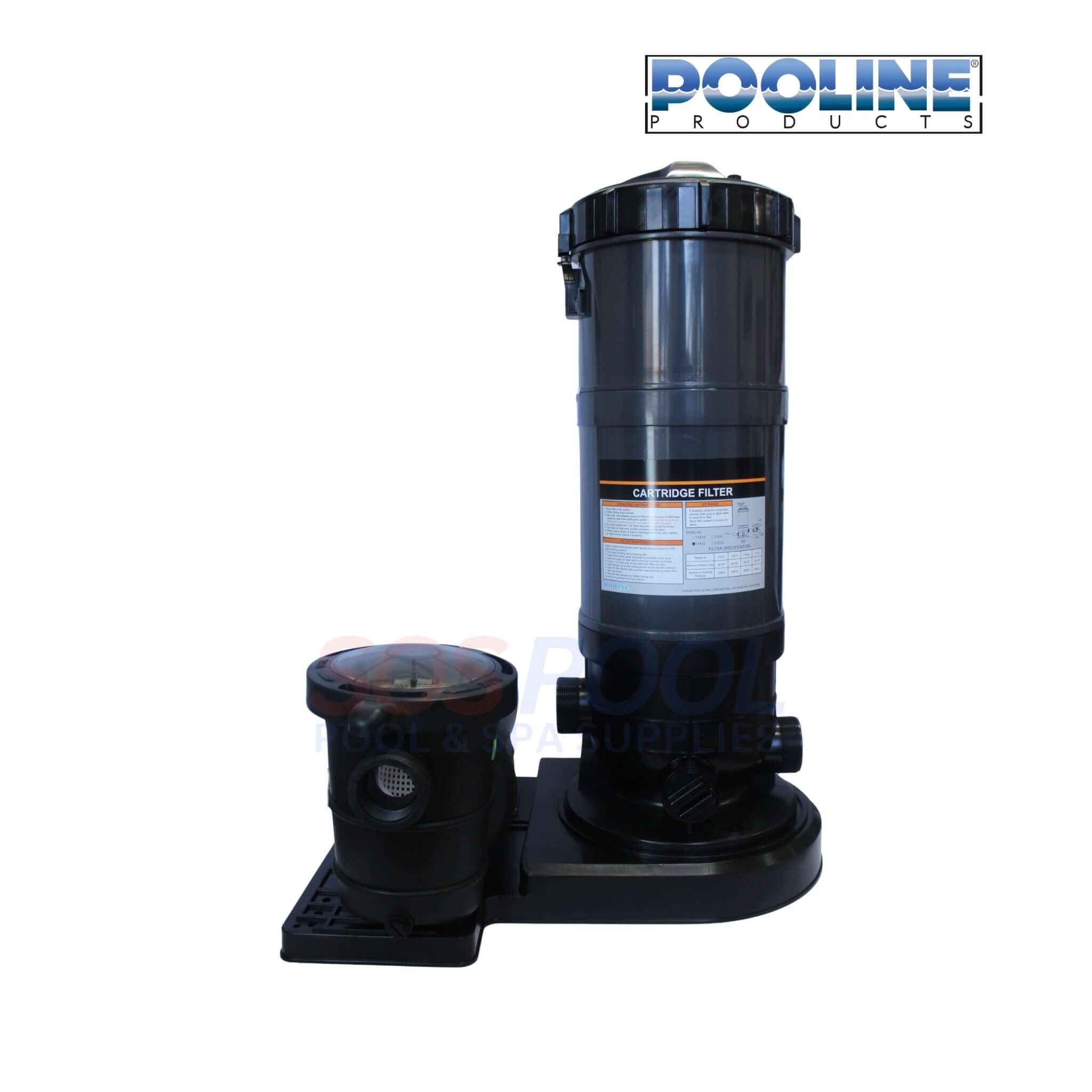 Pooline Cartridge Filter & 0.75HP Pump | 90 Sq. Ft. | 11512