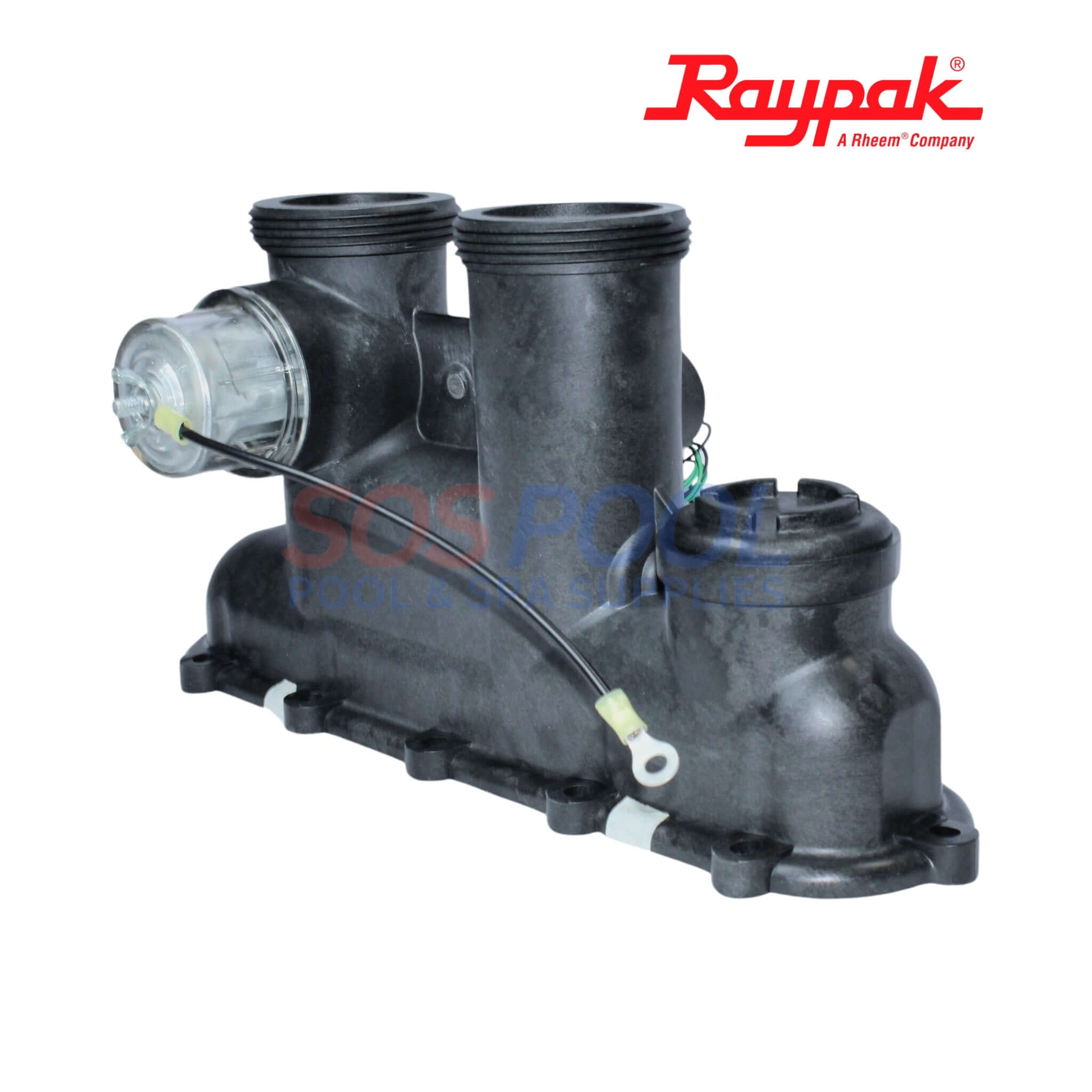 Raypak Protek Shield Inlet Outlet Header Assembly For Raypak Heaters