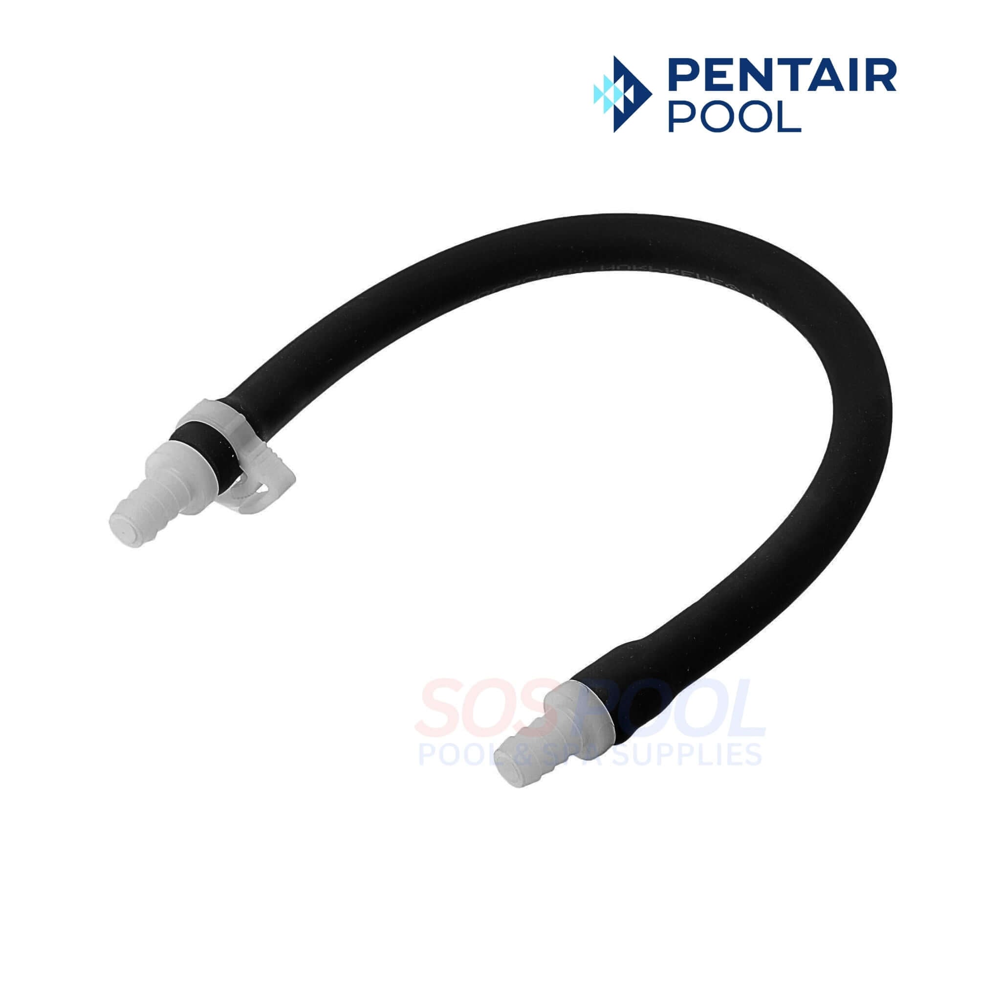 Rola-Chem Flex Tube With Clamp For Chemical Feeders | Black | 523114