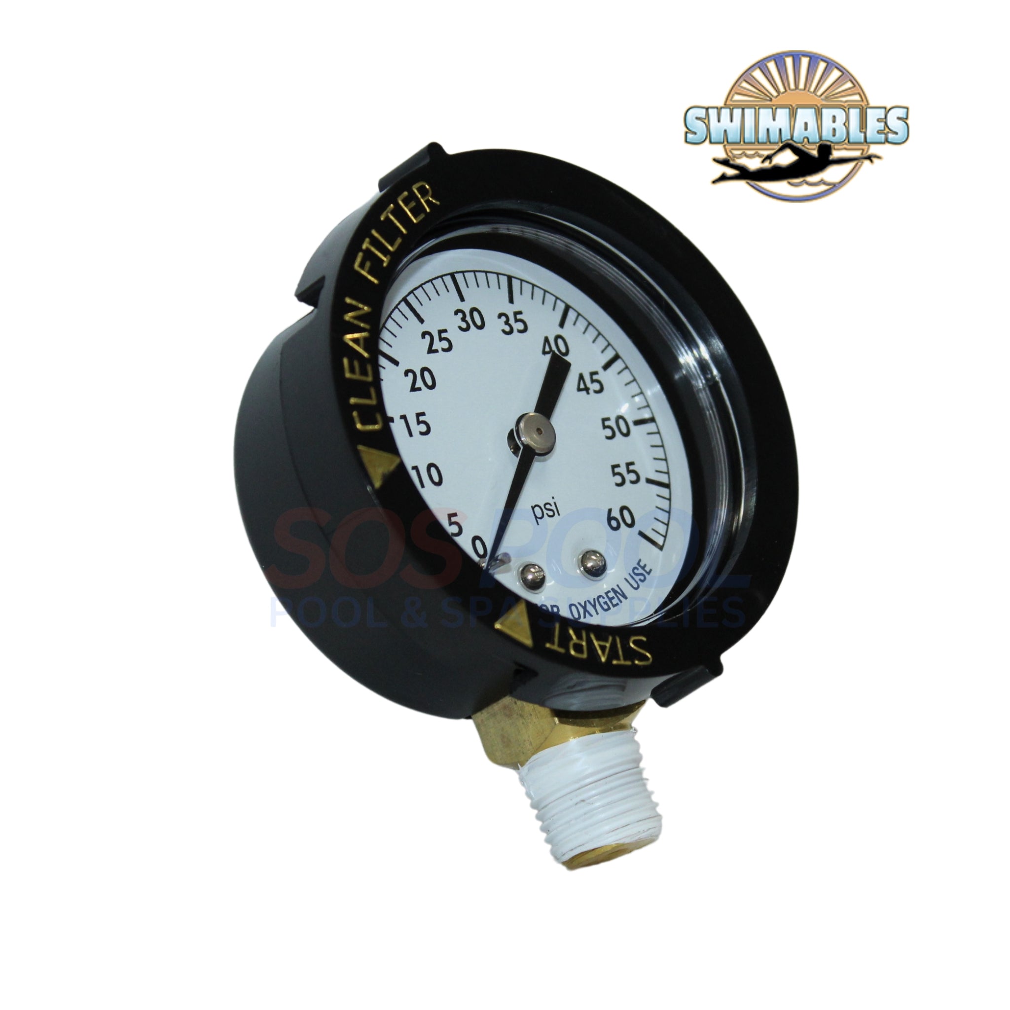 Swimables Pressure Gauge For Pentair Filters | 190058 | SW-25-058