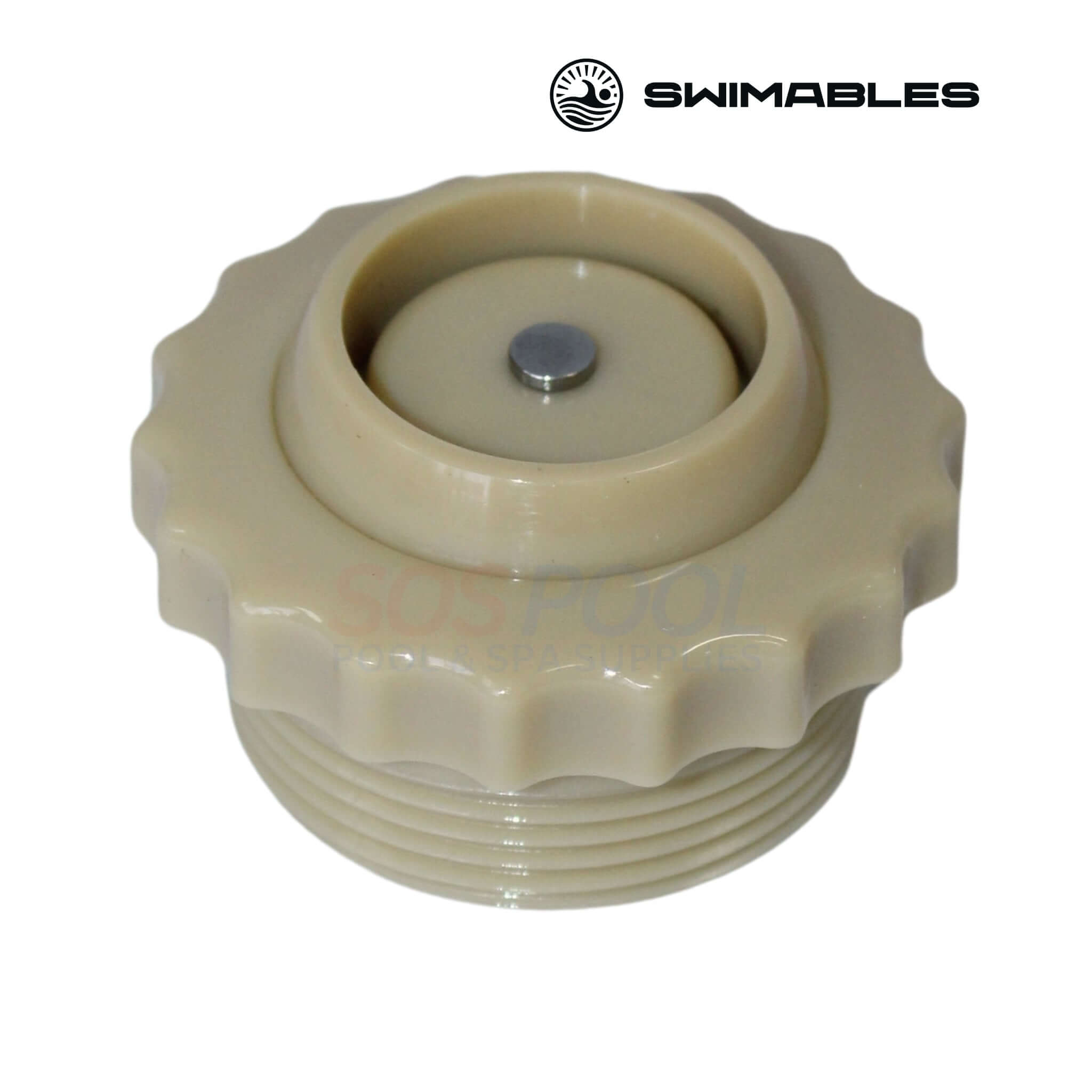 Swimables Spa Check Valve | Tan | 1.5" MPT | SW-32-343