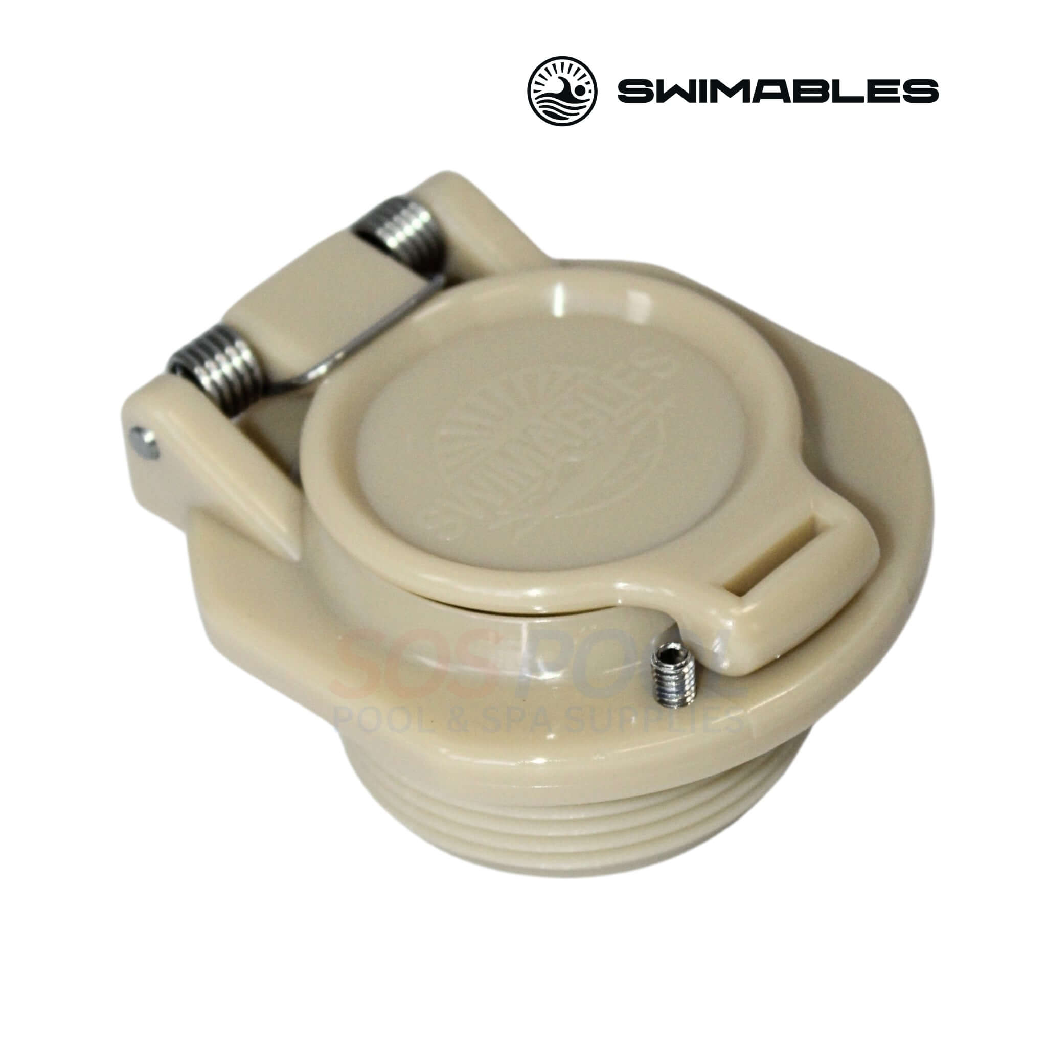 Swimables Vac Lock | 1.5" MPT | Tan | W400BWHP | SW-30-401