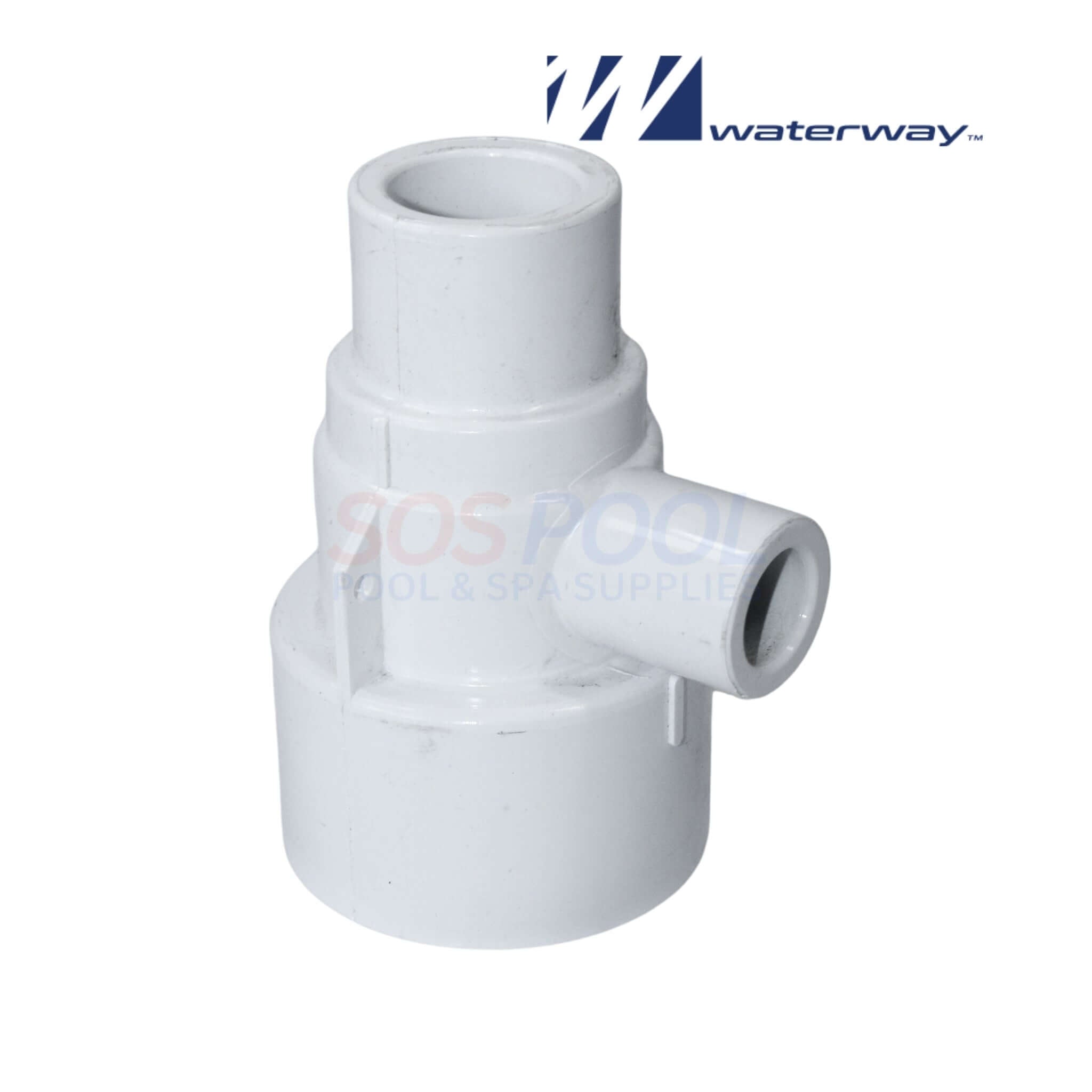Waterway Poly Storm Gunite Slip Straight Spa Jet Body | 0.5"x 1.5" | 2