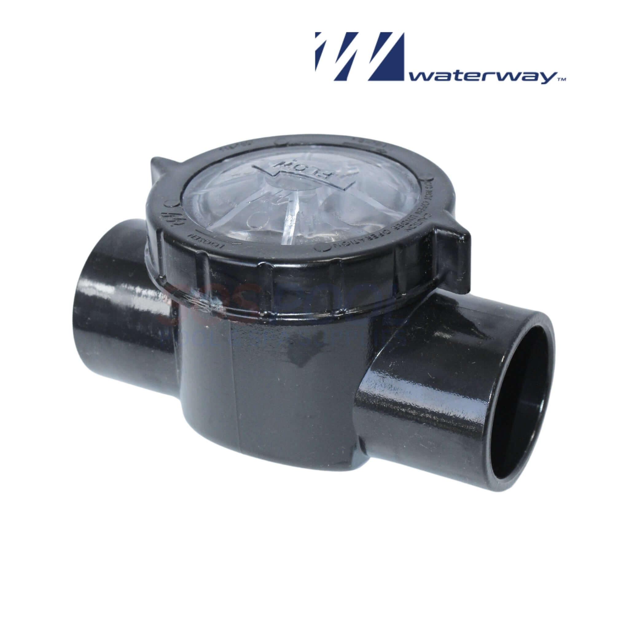 Waterway TruSeal Straight Check Valve CPVC | 2" Socket x 2.5" Spigot