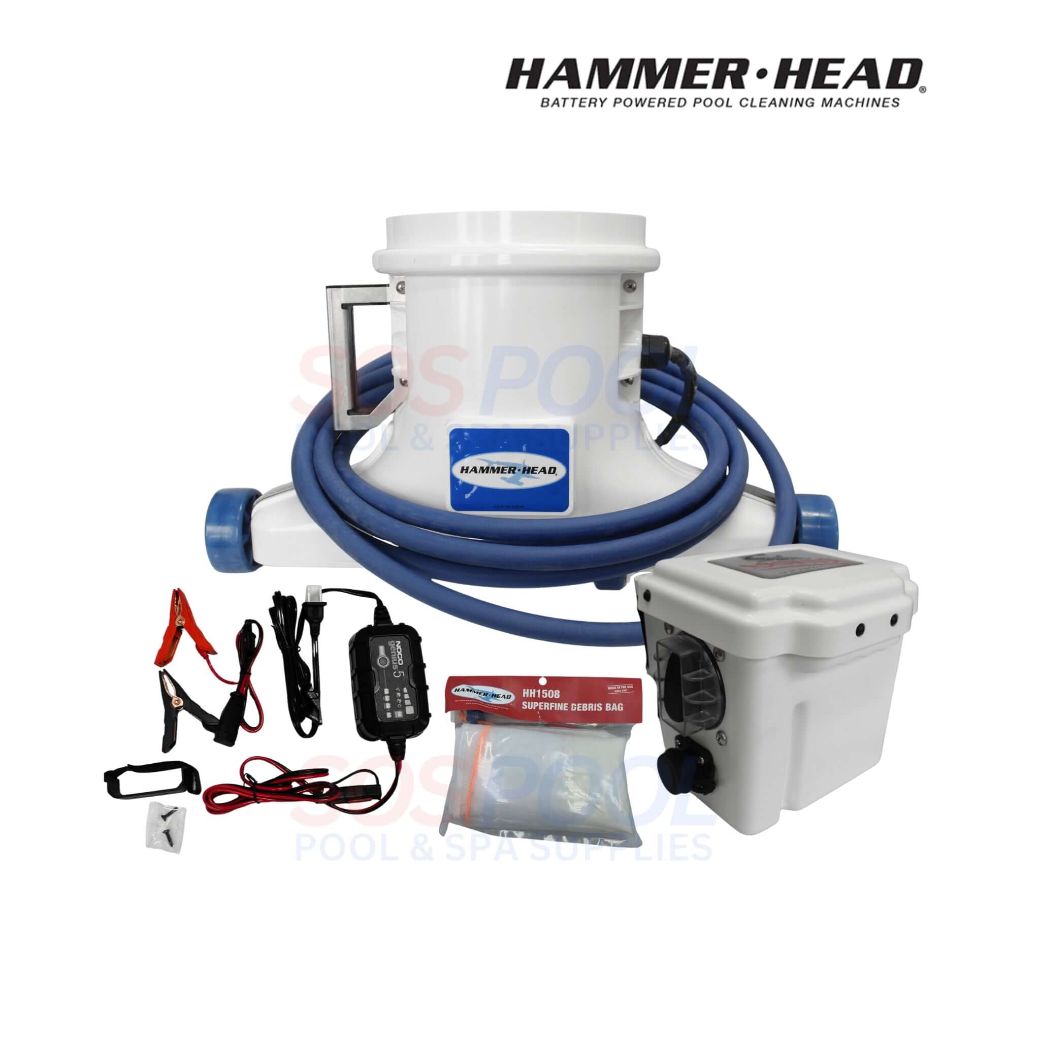 HammerHead Remora Portable Pool Vacuum | XR1600